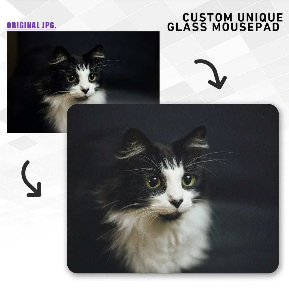 Create Your Unique Glass Mouse Pad | The Clustrs